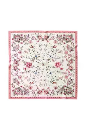 ELIZABETTA Jenna Silk Scarf - Neutrals