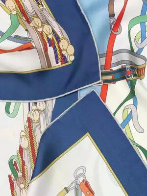 ELIZABETTA Sella Nobile Silk Scarf