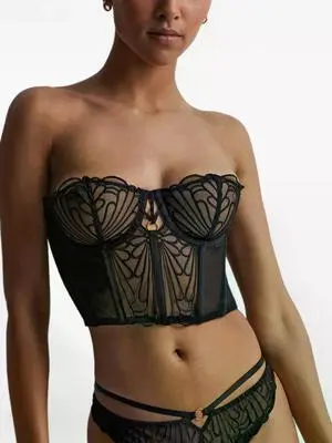 AUBADE Embroidered-detail Bustier