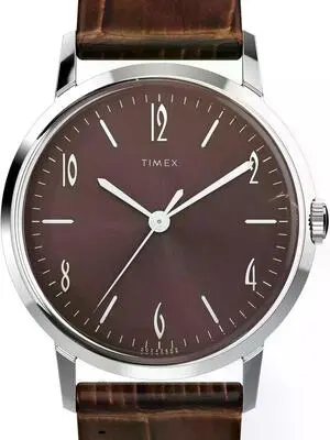 Timex® Marlin Handwound 34mm Watch - Brown