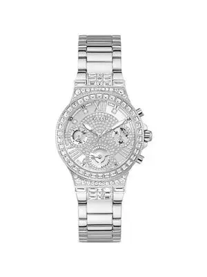 Guess Moonlight 36mm Watch - Silver