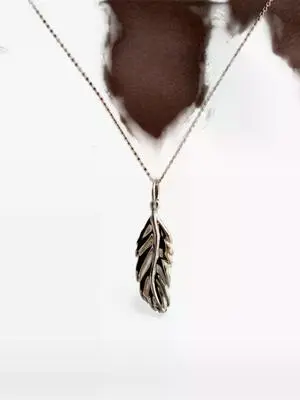 Monica Vinader Feather-pendant Necklace