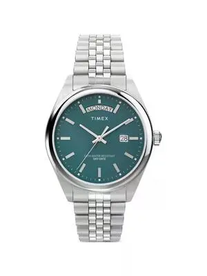 Timex® Legacy Day And Date 41mm Watch - Blue