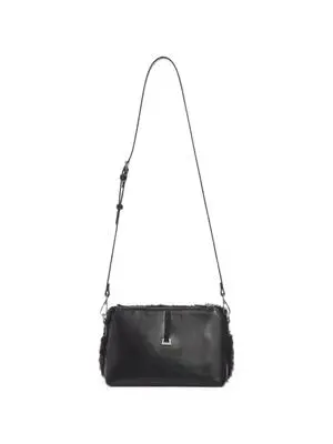 Apparis Amelia Faux-fur Crossbody Bag - Black