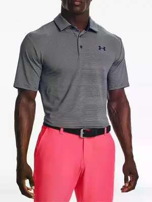 Under Armour Playoff 3.0 Striped Polo Shirt - Blue