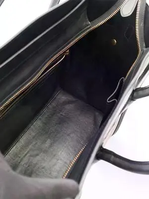 Celine 2012-2026 Mini Tricolor Calfskin Luggage Tote Bag