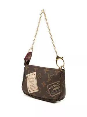 LOUIS VUITTON 2009 Monogram Trunks & Bags Mini Pochette Accessoires Handbag