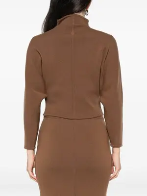 Max Mara Cashmere Turtle-neck Sweater - Brown