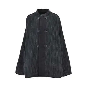 Emporio Armani Wool-blend Reversible Oversized Jacket