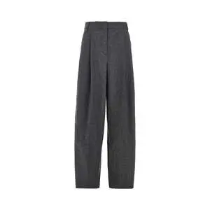 Emporio Armani Flannel Pants With Darts