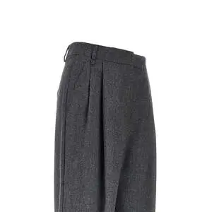 Emporio Armani Flannel Pants With Darts