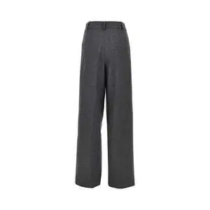Emporio Armani Flannel Pants With Darts