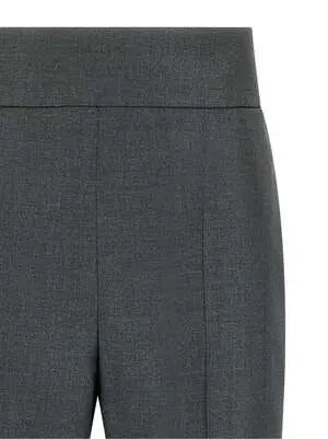 Valentino Garavani Textured Silk Wool Pants