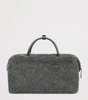 Max Mara Teddy Top-handle Bag - Grey
