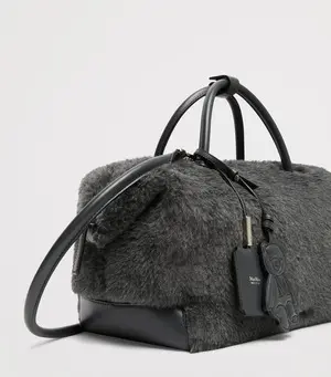 Max Mara Teddy Top-handle Bag - Grey