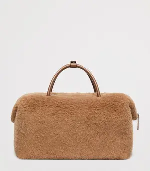 Max Mara Teddy Top-handle Bag - Beige