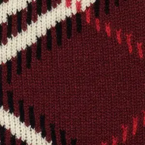 Burberry Cashmere-blend Check Beanie