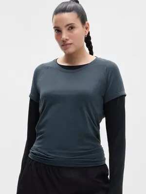 Athleta Momentum Flex Tee - Nightfall