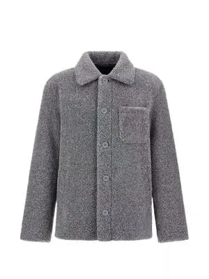 Herno Teddy-effect Melange Jacket