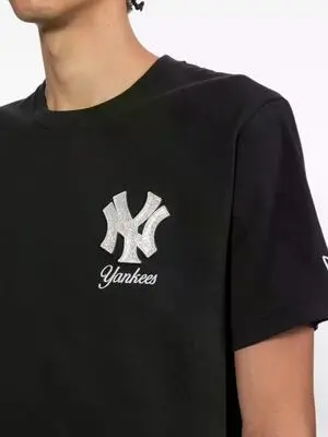 New Era Logo-patch Cotton T-shirt