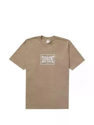 Supreme Warm Up Logo-print T-shirt