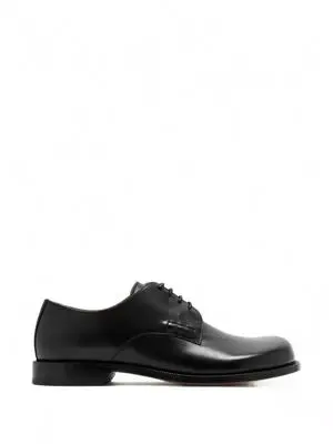 JW Anderson Leather Derby Shoes - Black