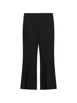 Liviana Conti Pressed-crease Flared Trousers
