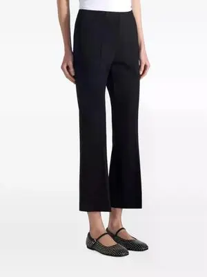 Liviana Conti Pressed-crease Flared Trousers
