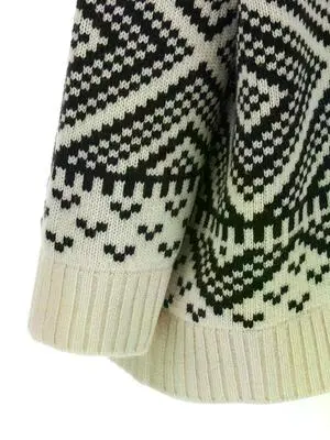 Max Mara Jacquard-knit Belgio Cardigan