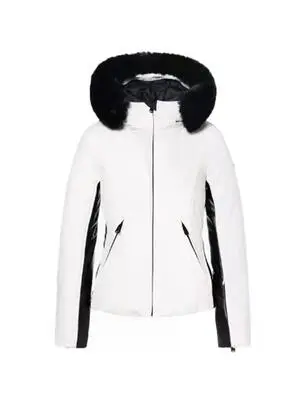 Goldbergh Faux-fur Trim Ski Jacket - White