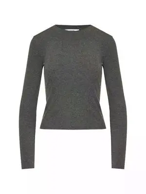 FRAME Ribbed Long-sleeve T-shirt