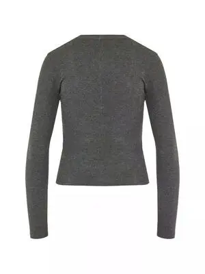 FRAME Ribbed Long-sleeve T-shirt