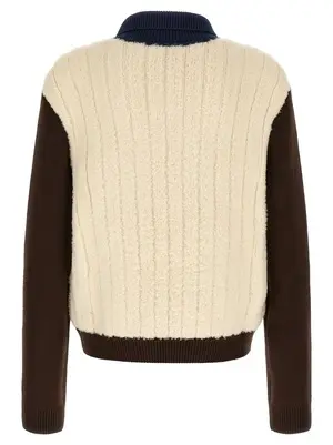 Casablanca Café Culture Knitted Jacket