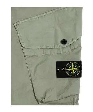 Stone Island Logo-patch Cargo Pants