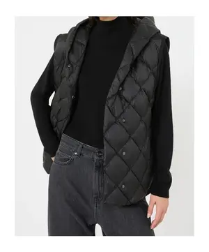 Max Mara Wkdgiochi Quilted Gilet - Black