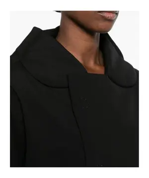 Comme Des Garçons Cropped Balloon Sleeved Jacket