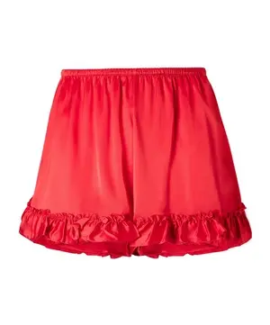 Simone Rocha Ruffle-trim Gathered Shorts - No
