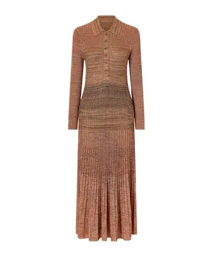 Zimmermann Ribbed Jersey Midi Dress - No