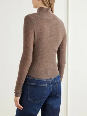 Citizens Of Humanity Ribbed Wool Turtleneck Sweater