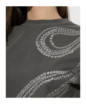 Blumarine Crew Neck Short-sleeved T-shirt
