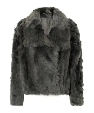 YVES SALOMON Reversible Shearling And Leather Jacket - No