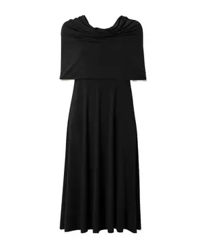Norma Kamali Off-the-shoulder Jersey Midi Dress - No