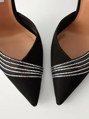 AQUAZZURA Rhinestone Embellished High Heels