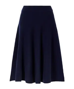 Arch4 Hillgate Cashmere Midi Skirt - Black
