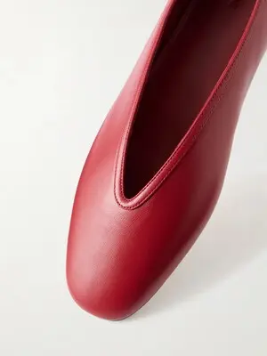 Le Monde Beryl Luna Leather Ballet Flats