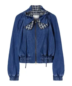 Dries Van Noten Casual Long Sleeve Jacket - Blue