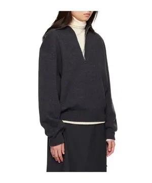 RÓHE Wool-blend Half-zip Sweater