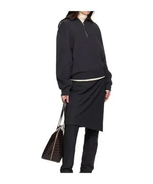 RÓHE Wool-blend Half-zip Sweater