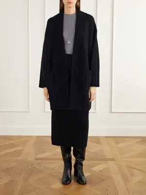 ALLUDE Casual Knitted Cardigan