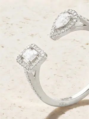 Messika 18-karat White Gold Diamond Ring
